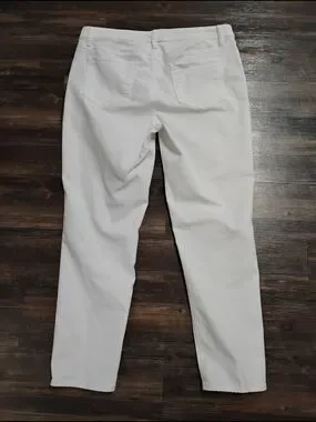 Talbots | Jeans | Talbots White Slim Ankle Fivepocket Jeans | Poshmark